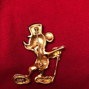 Napier | Jewelry | Vintage Napier Disney Mickey Mouse In Top Hat Pin ...